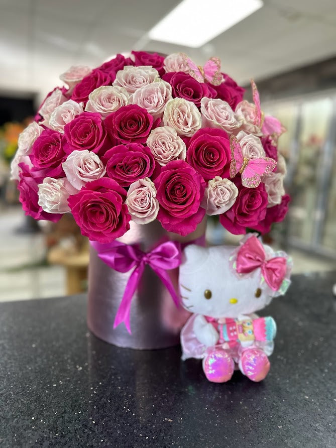 Hello Kitty Pinky Box – OC Boulevard Florist